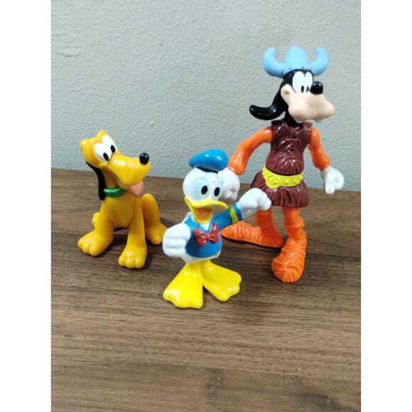Disney | Toys | Disney Mickey Clubhouse Figures Goofy Donald Viking ...